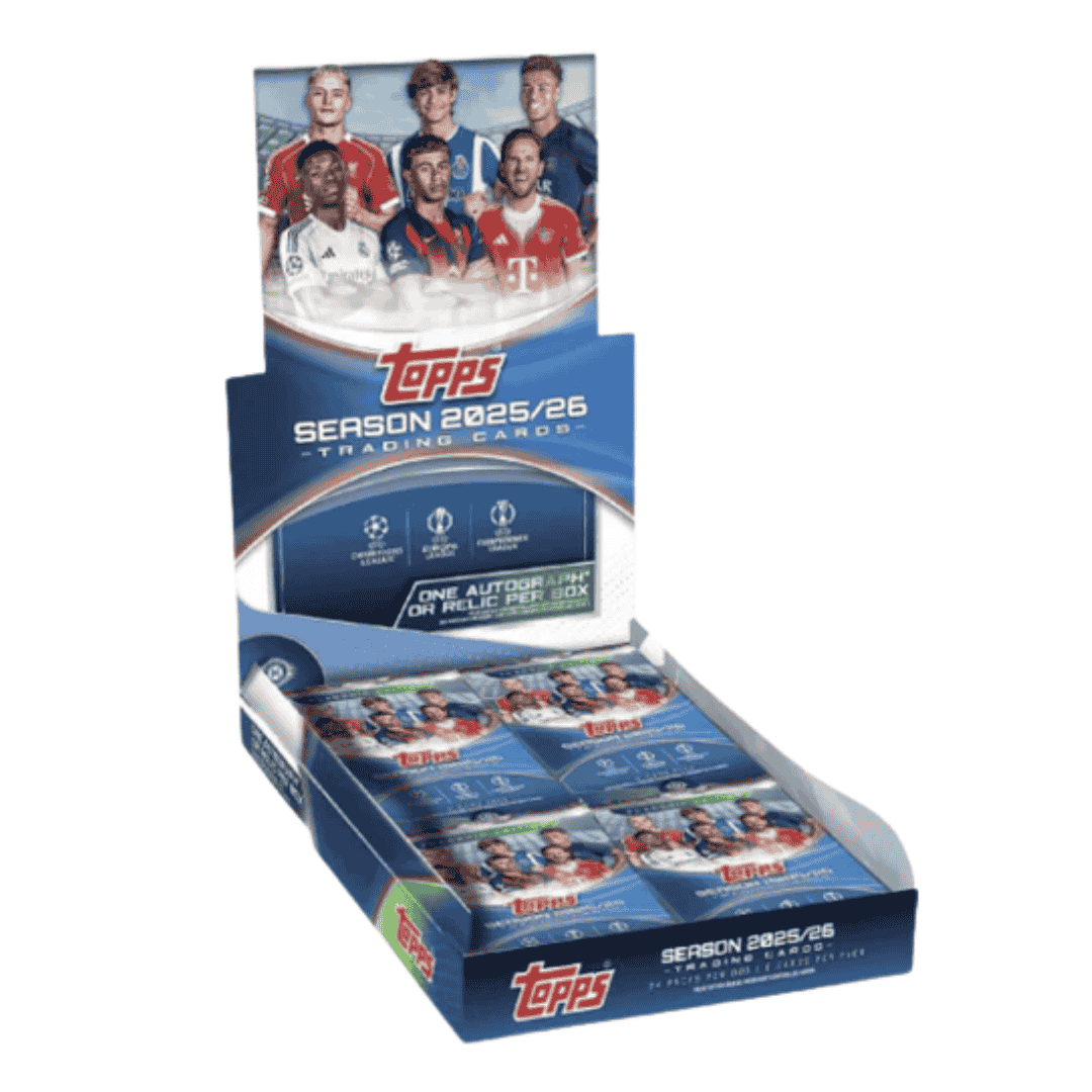 2025-26 Topps UEFA Club Competitions Soccer Hobby Box – Nicodemus Cards ...