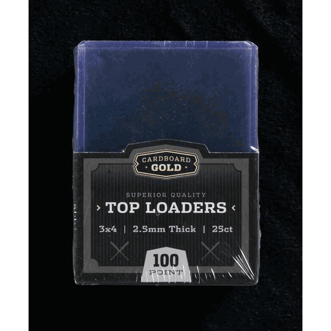 Top Loaders - 100pt (Cardboard Gold) – Nicodemus Cards & Gaming